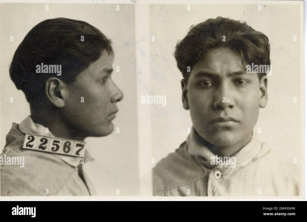 Photograph of Ysidro Castillo. Bureau of Prisons, Inmate case files ...