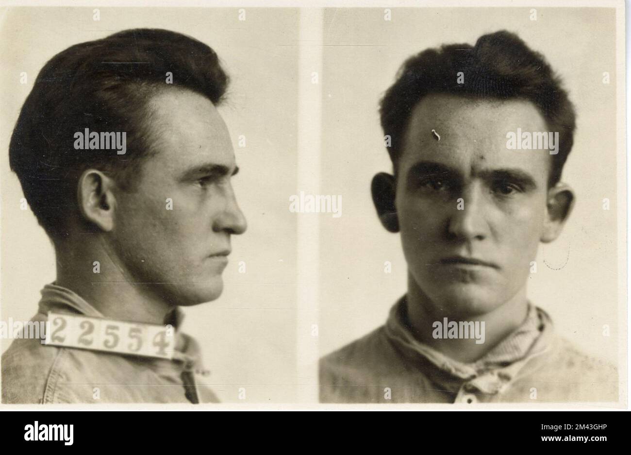 Photograph of Carl H. Andrews. Bureau of Prisons, Inmate case files ...