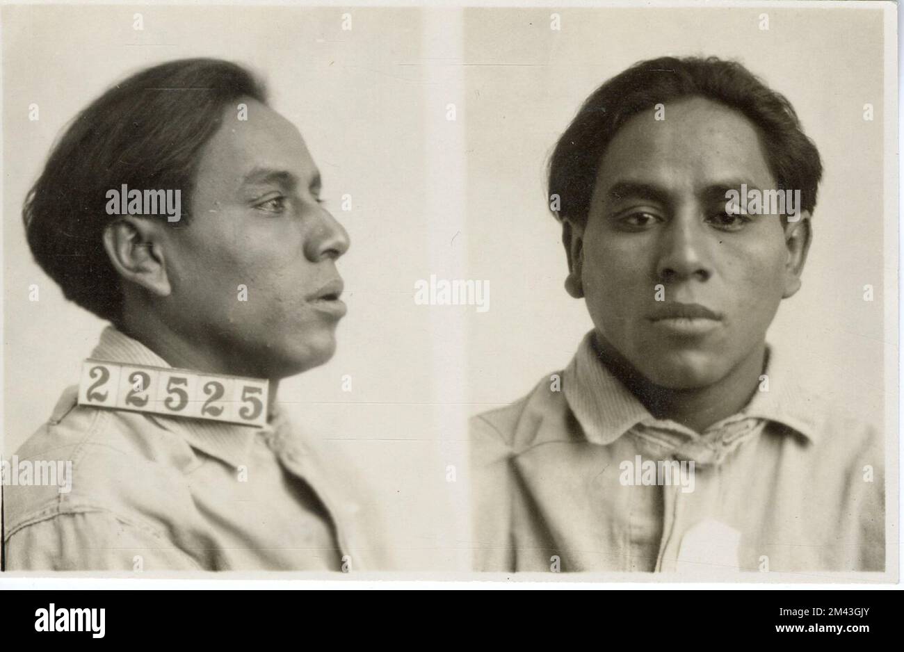 Photograph of Manuel Gonzales. Bureau of Prisons, Inmate case files ...