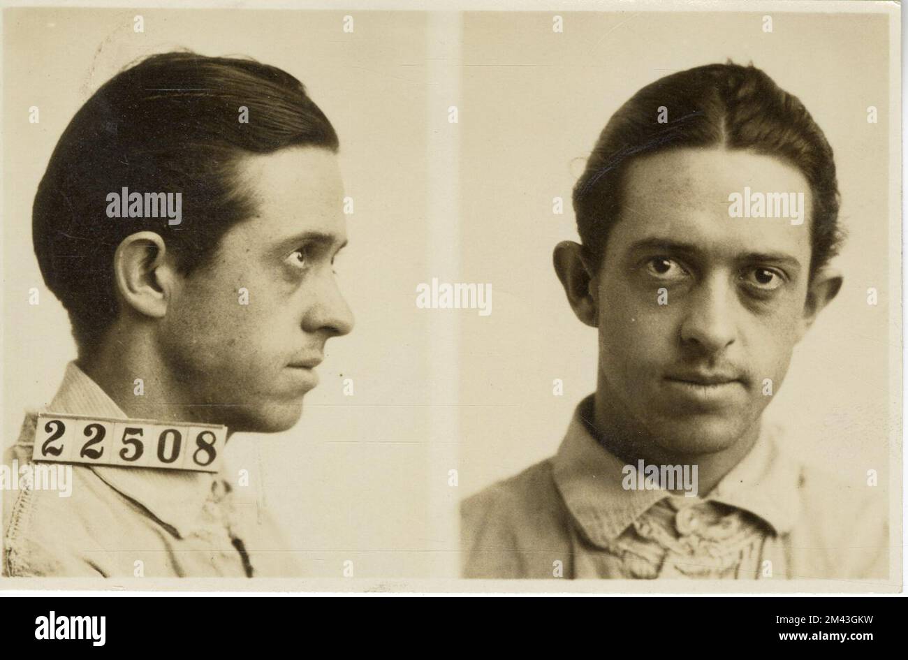 Photograph of John Walker. Bureau of Prisons, Inmate case files Stock ...