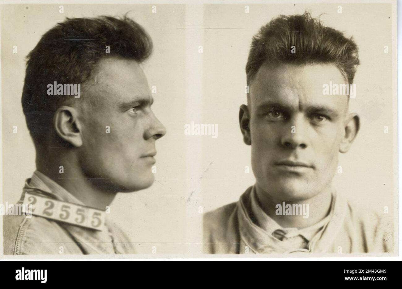 Photograph of Fred W. W. Schwade. Bureau of Prisons, Inmate case files ...