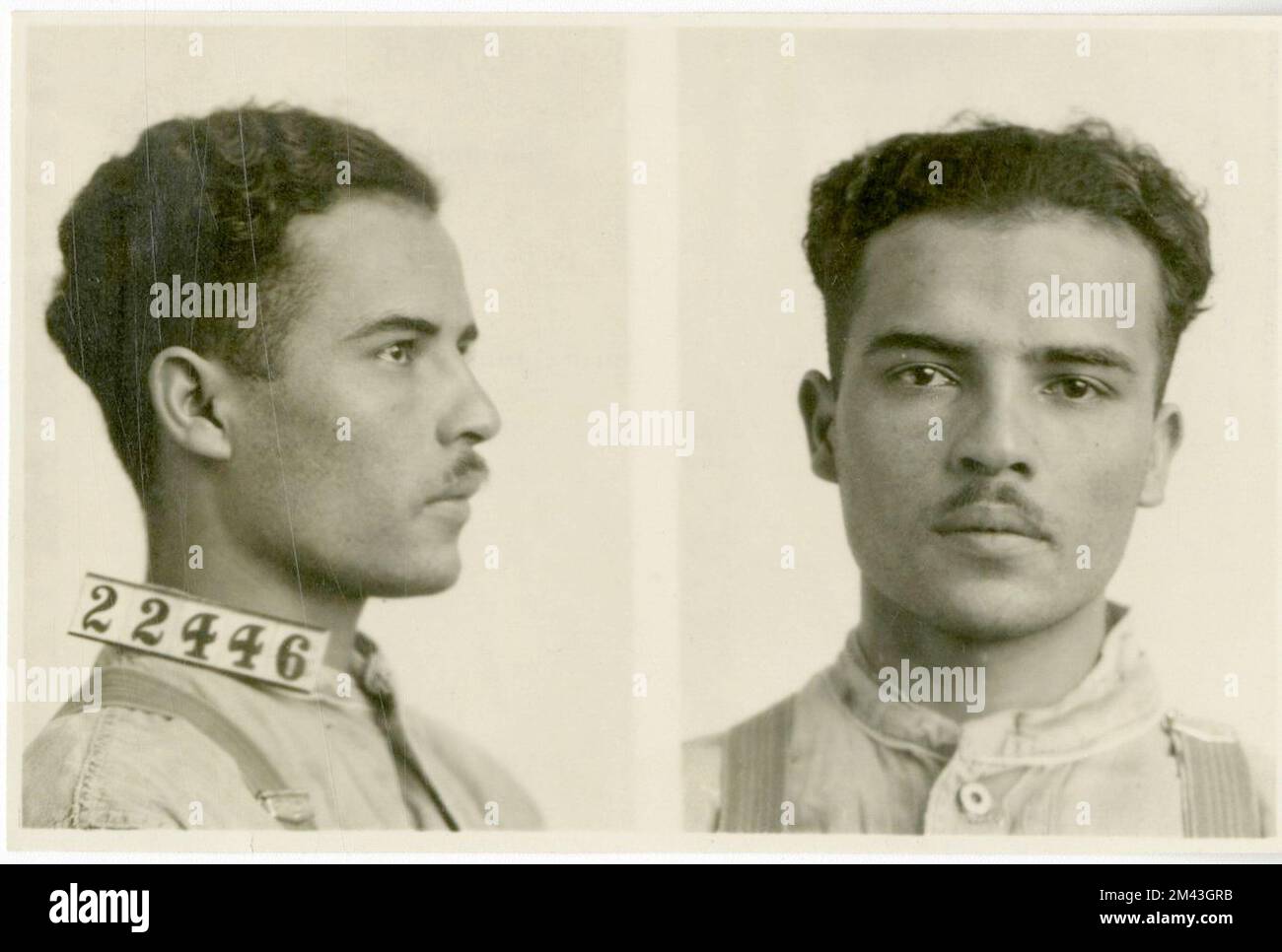 Photograph of Alejandro Garcia. Bureau of Prisons, Inmate case files ...