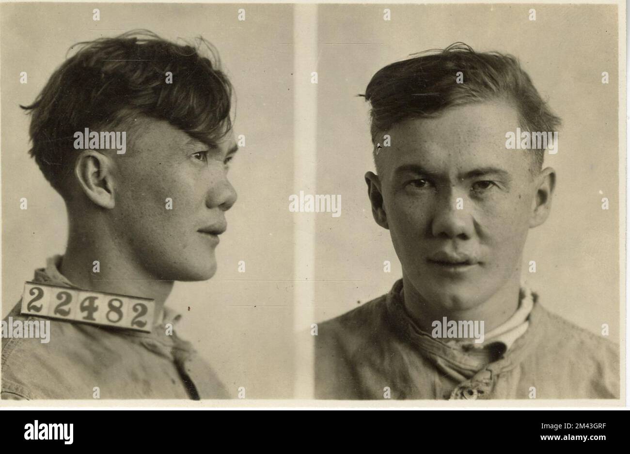 Photograph of Arthur Costello. Bureau of Prisons, Inmate case files ...