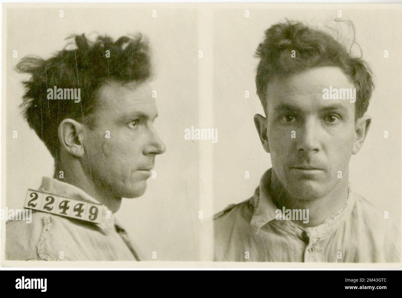 Photograph of Alfred Peterson. Bureau of Prisons, Inmate case files ...