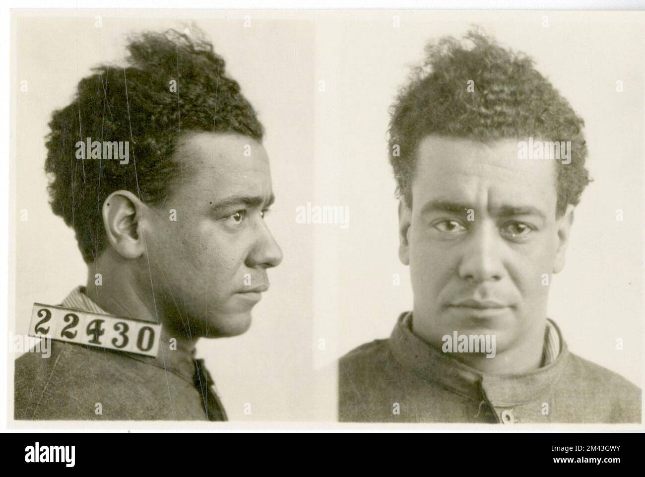 Photograph of Frank Lee. Bureau of Prisons, Inmate case files Stock ...