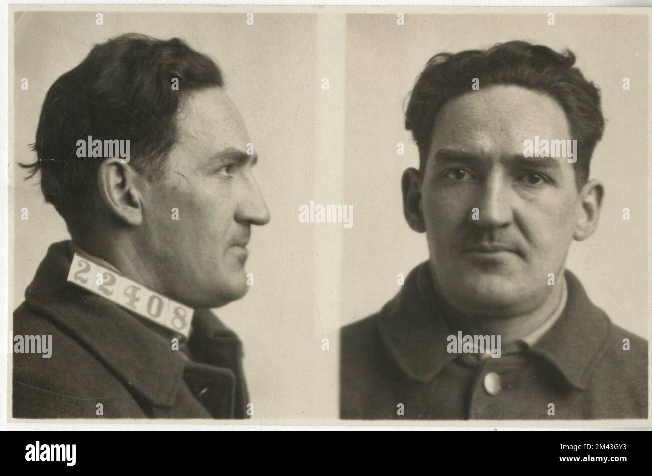 Photograph of Joseph Callahan. Bureau of Prisons, Inmate case files ...