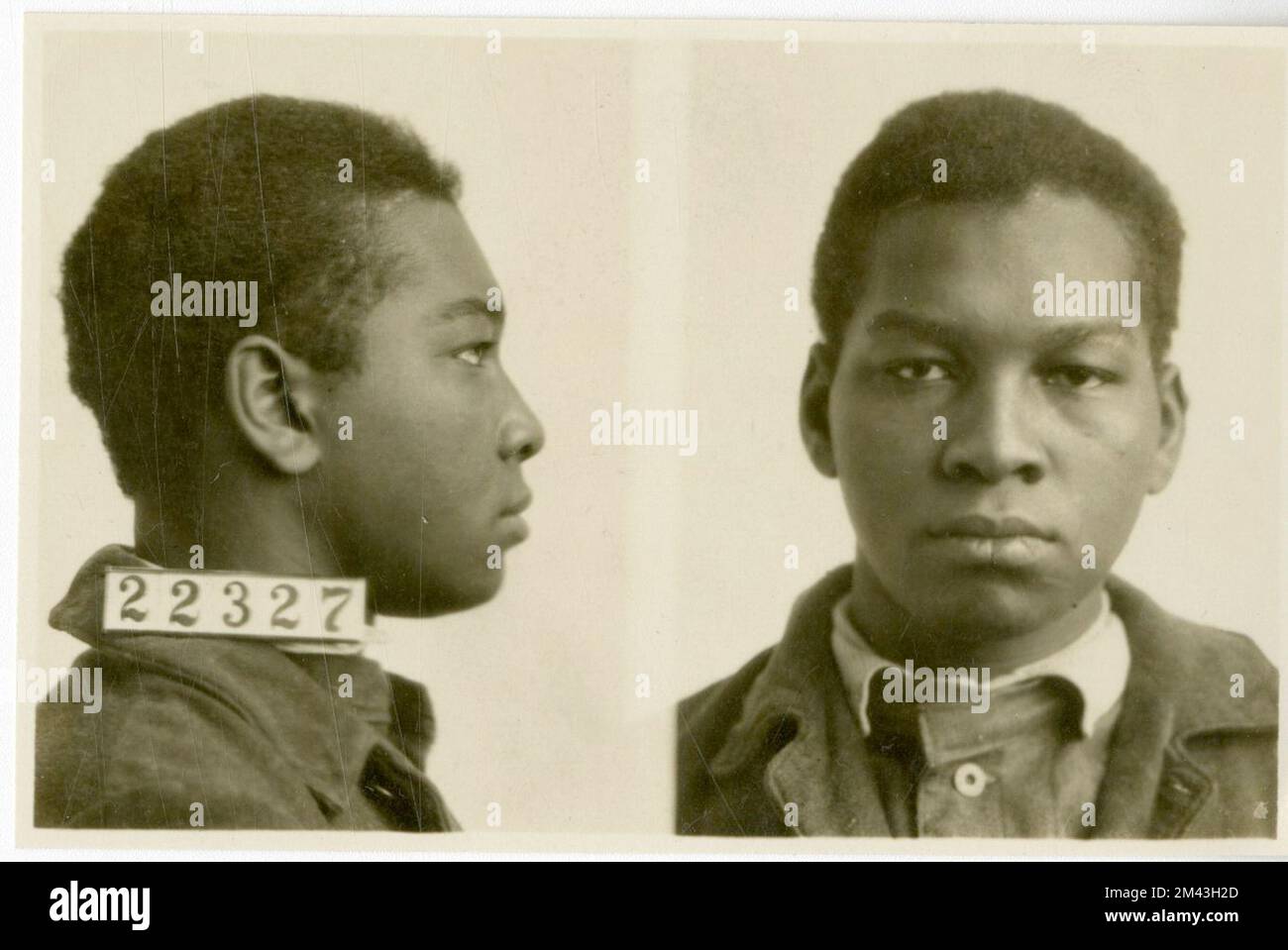 Photograph of George Thomas. Bureau of Prisons, Inmate case files Stock ...