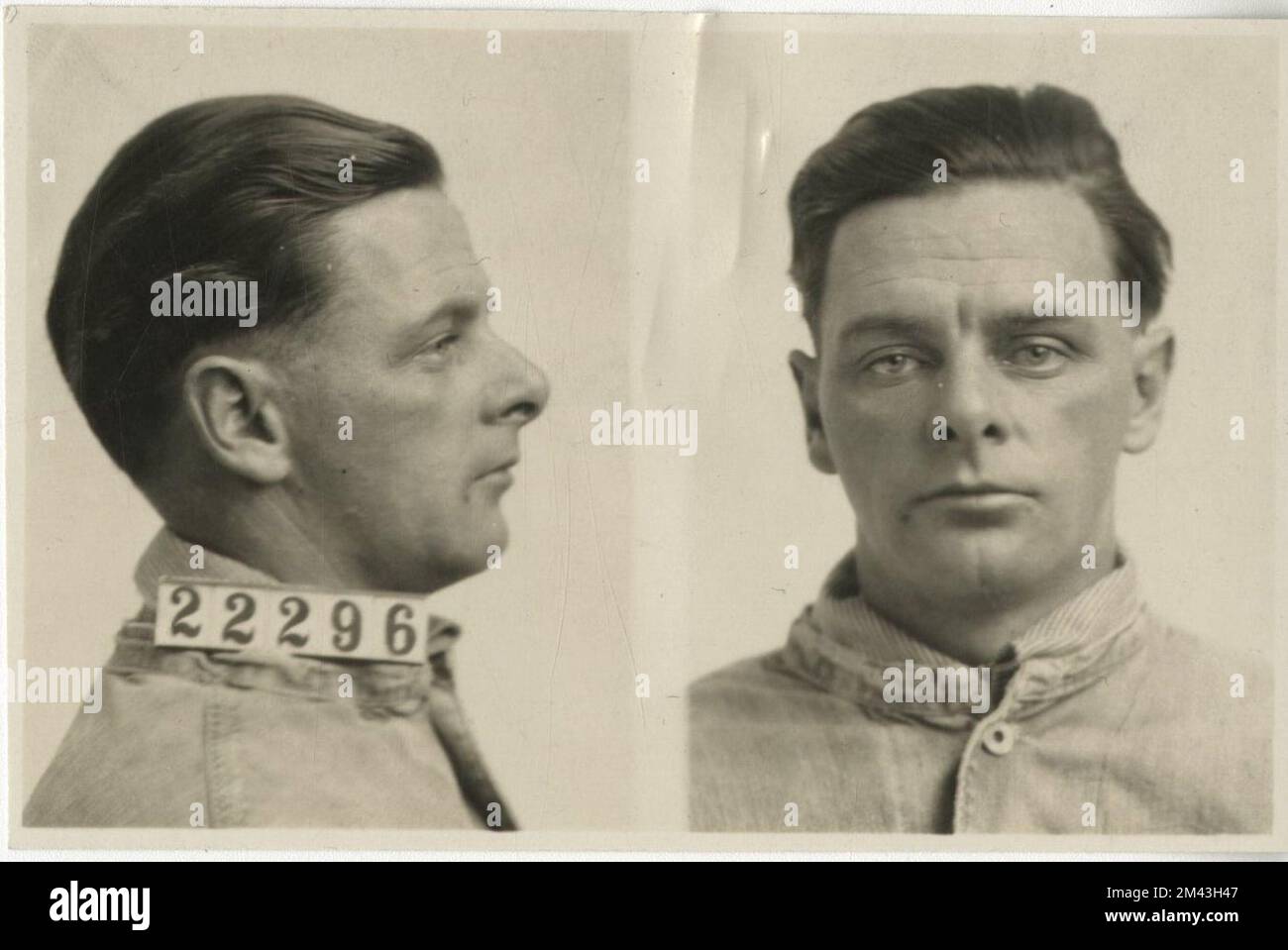 Photograph of Bob Roberts. Bureau of Prisons, Inmate case files Stock ...