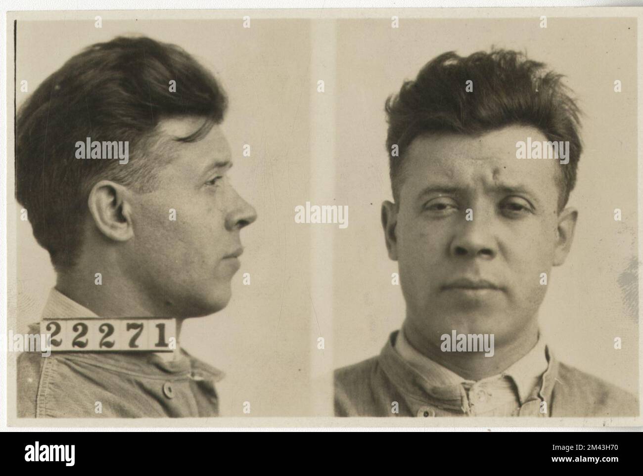 Photograph of Joseph Rosen. Bureau of Prisons, Inmate case files Stock ...