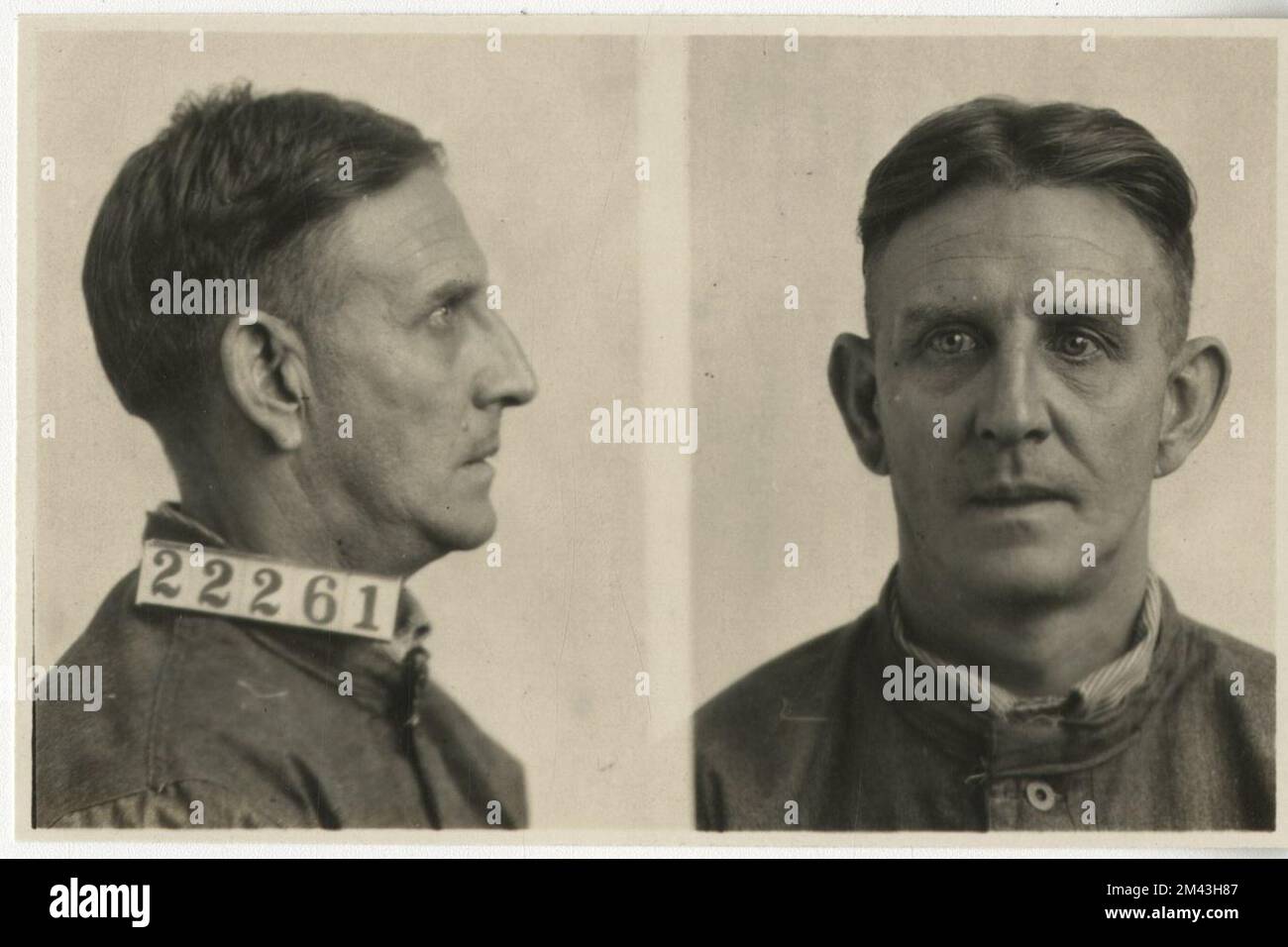 Photograph of Harry T. B. Fuller. Bureau of Prisons, Inmate case files ...