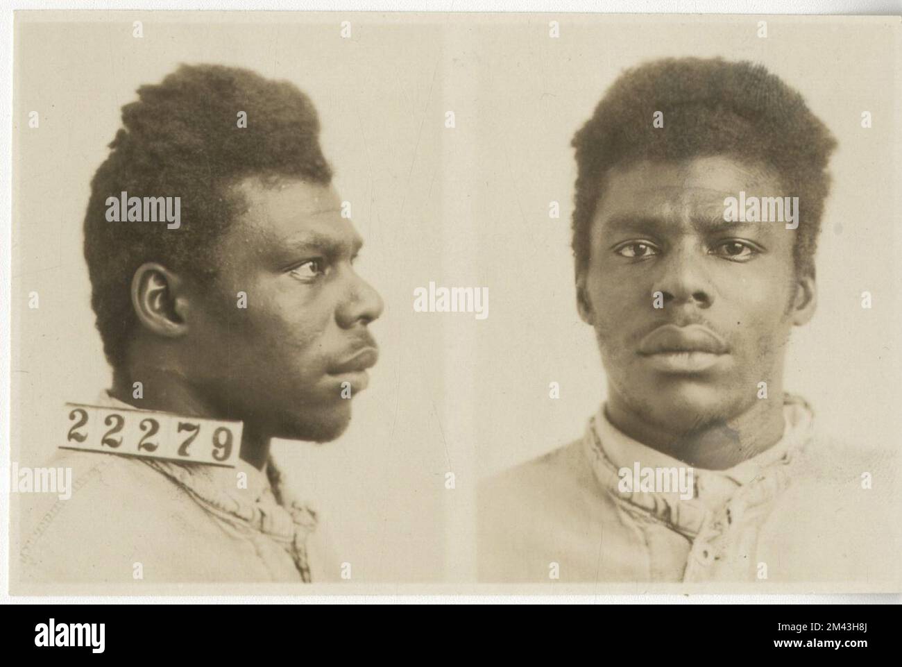 Photograph of Frank Davis. Bureau of Prisons, Inmate case files Stock ...