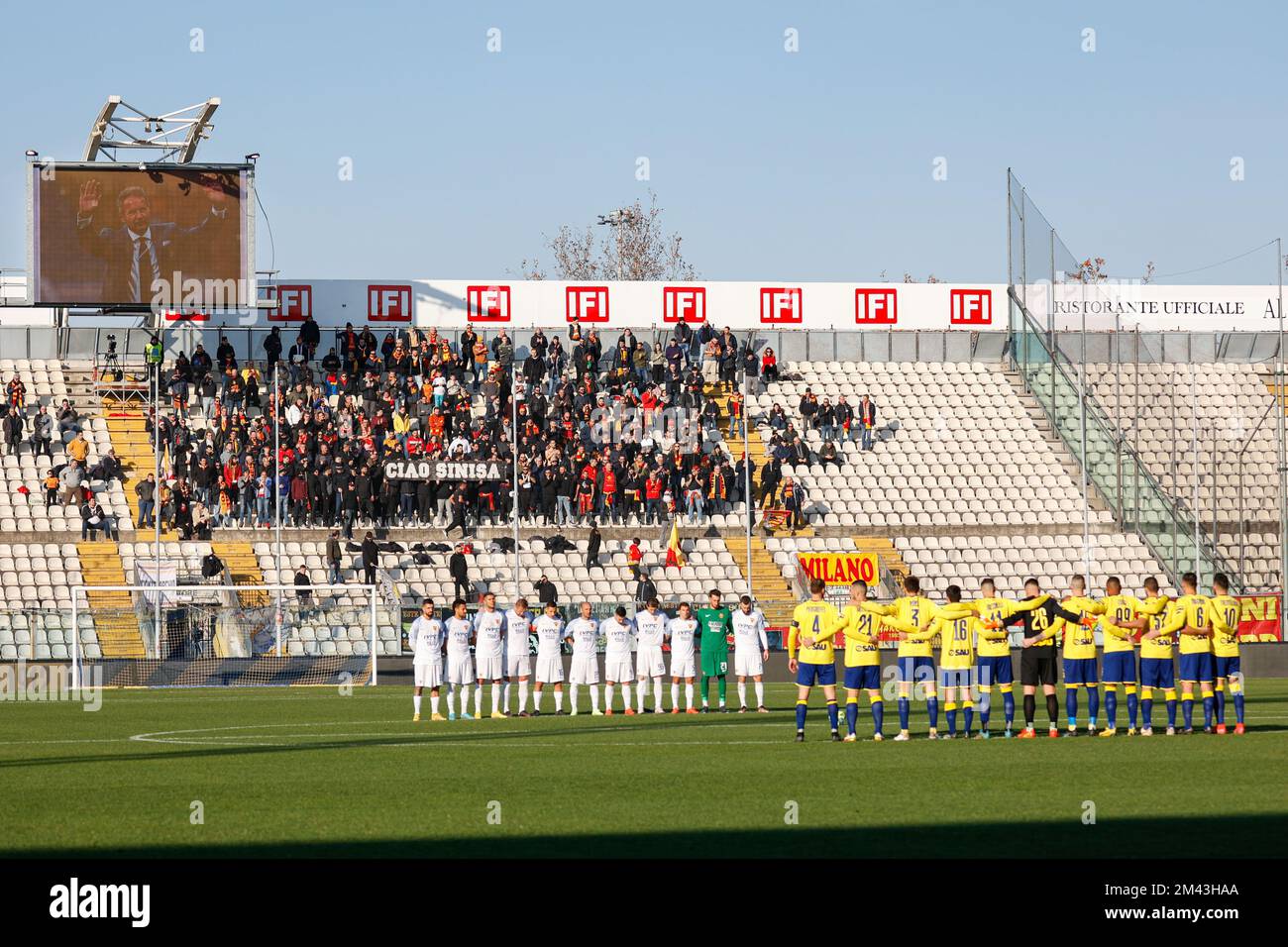 Modena, Italy, 18/12/2022, In memory of Sinisa Mihajlovic during the ...