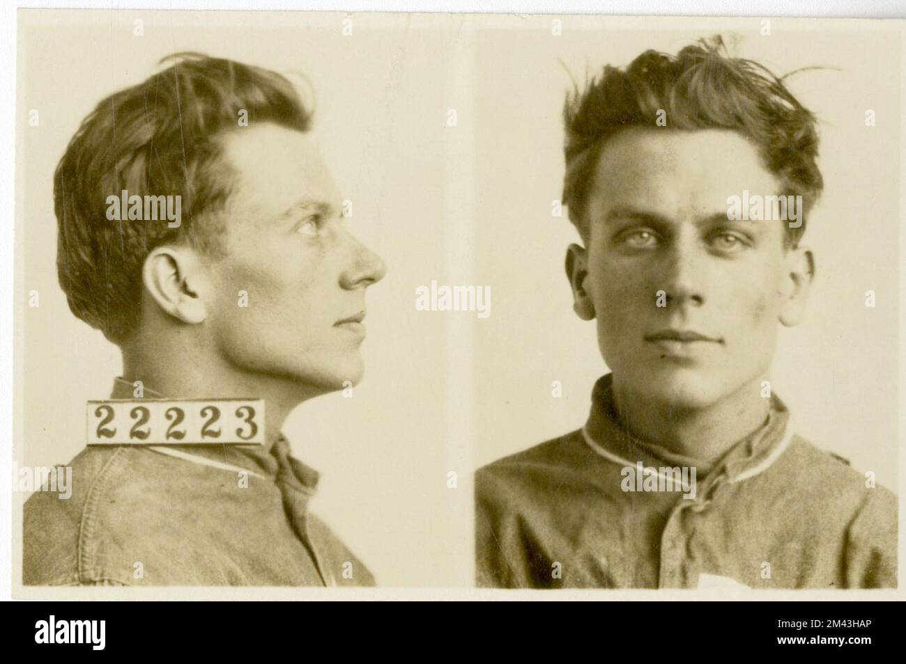 Photograph of William J. Oberting. Bureau of Prisons, Inmate case files ...