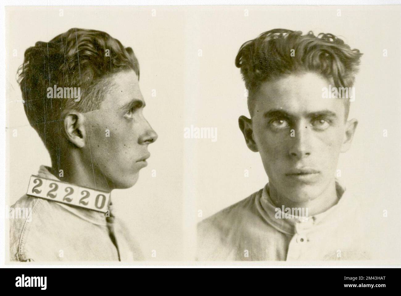 Photograph of Wallace Nellist. Bureau of Prisons, Inmate case files ...