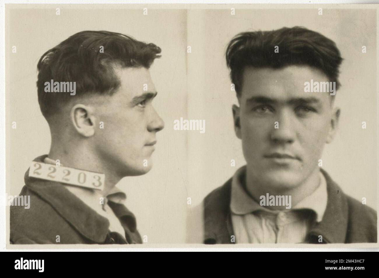 Photograph of John Murphy. Bureau of Prisons, Inmate case files Stock ...