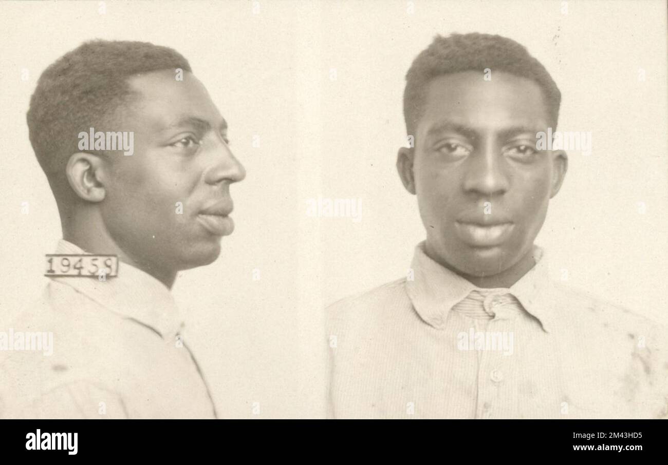 Photograph of Edward Allen. Bureau of Prisons, Inmate case files Stock ...