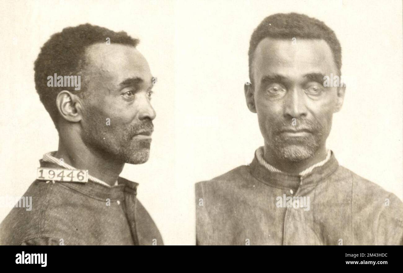 Photograph of John Thomas. Bureau of Prisons, Inmate case files Stock ...