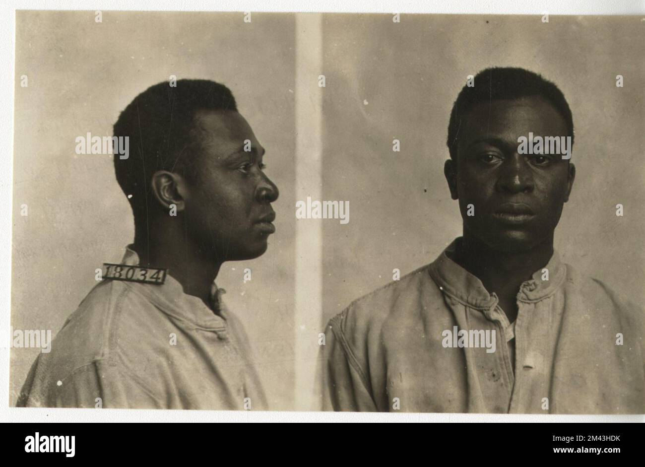 Photograph of William H. Mosby. Bureau of Prisons, Inmate case files ...
