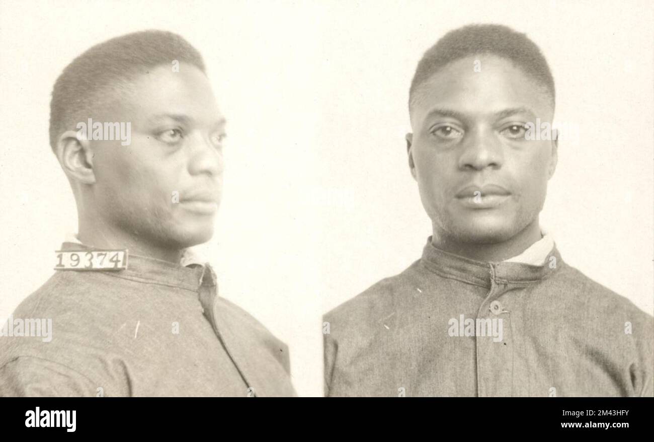 Photograph of Charles Grant. Bureau of Prisons, Inmate case files Stock ...