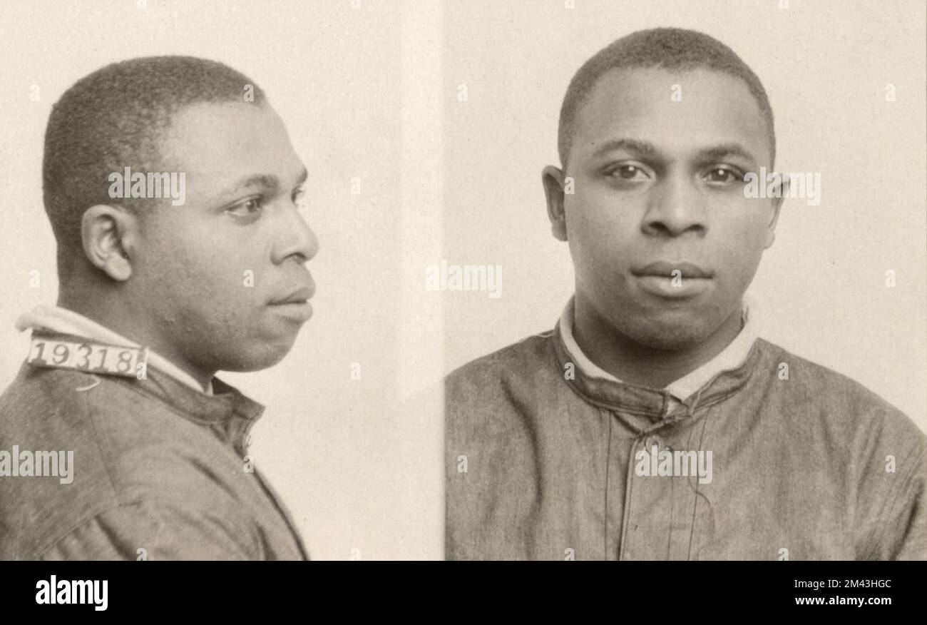 Photograph of W. G. Roberts. Bureau of Prisons, Inmate case files Stock ...