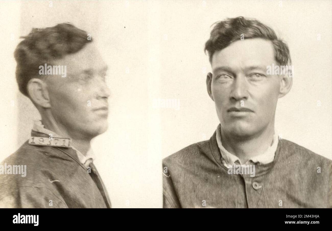 Photograph of George Reagan. Bureau of Prisons, Inmate case files Stock ...