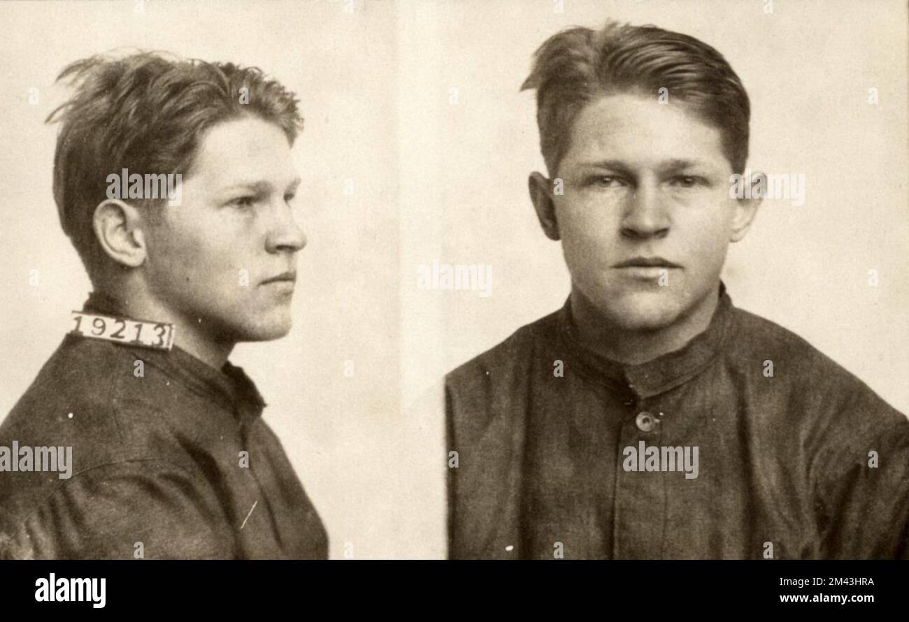 Photograph of Harold Ackerman. Bureau of Prisons, Inmate case files ...