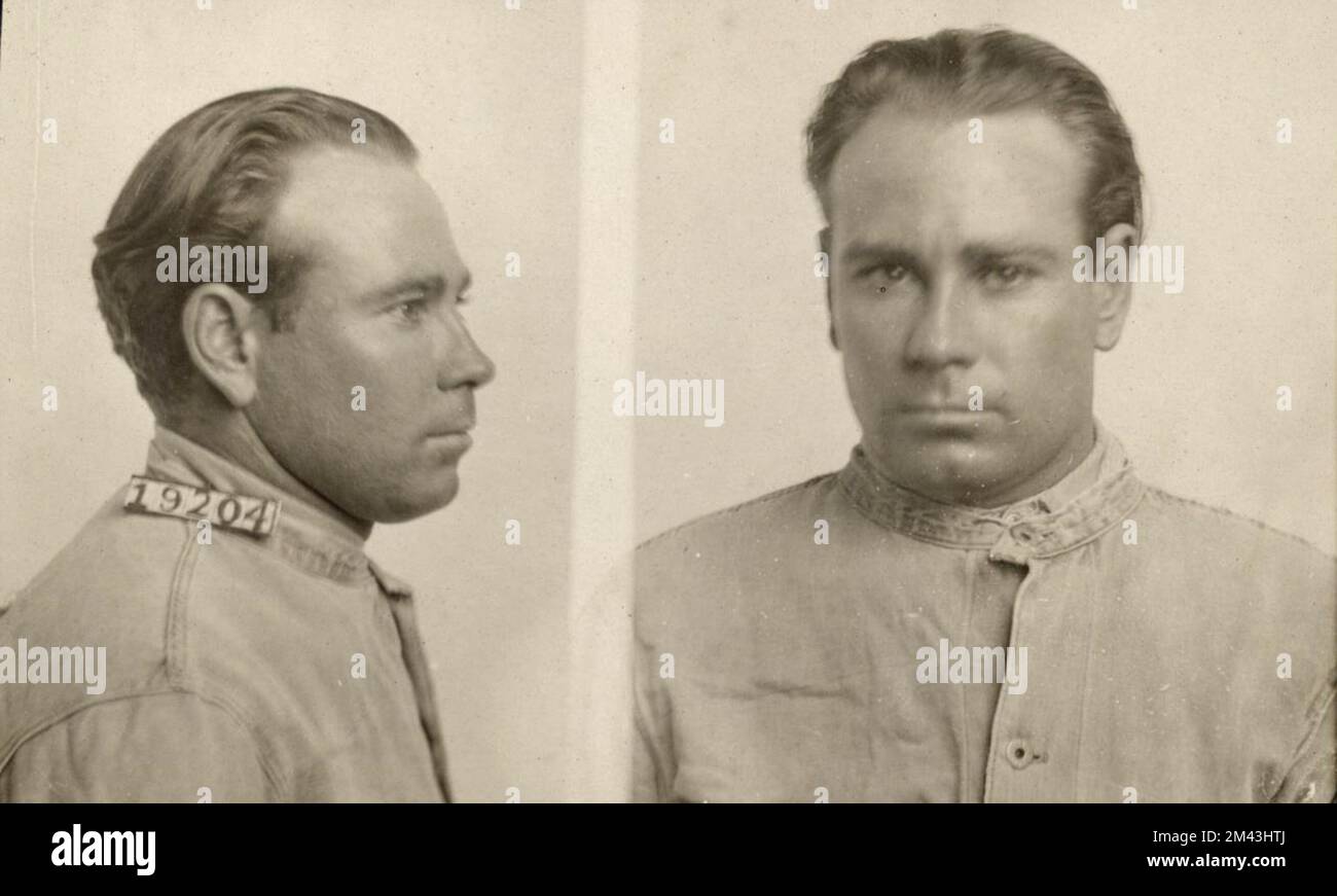 Photograph of Paul Mitchell. Bureau of Prisons, Inmate case files Stock ...