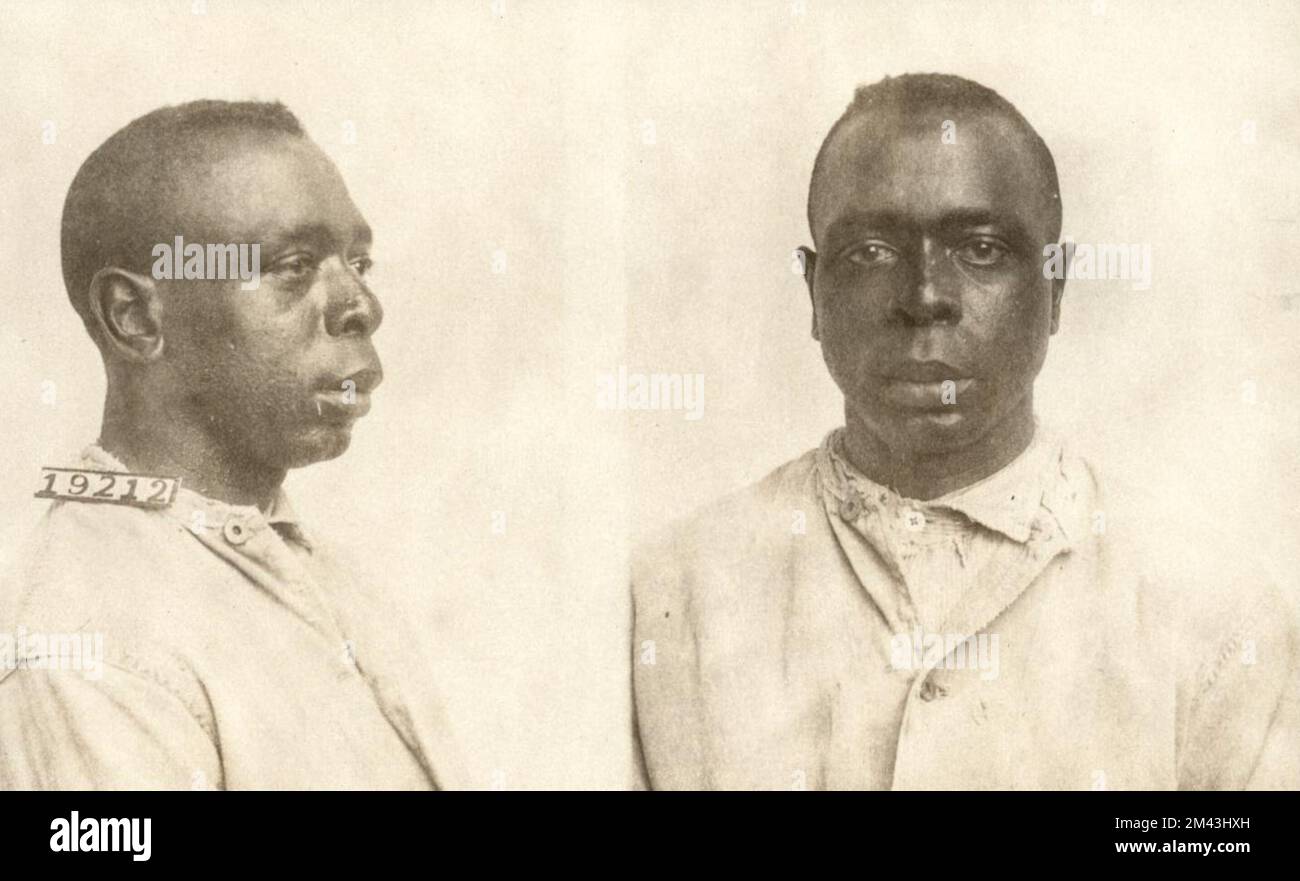 Photograph of Henry Jenkins. Bureau of Prisons, Inmate case files Stock ...