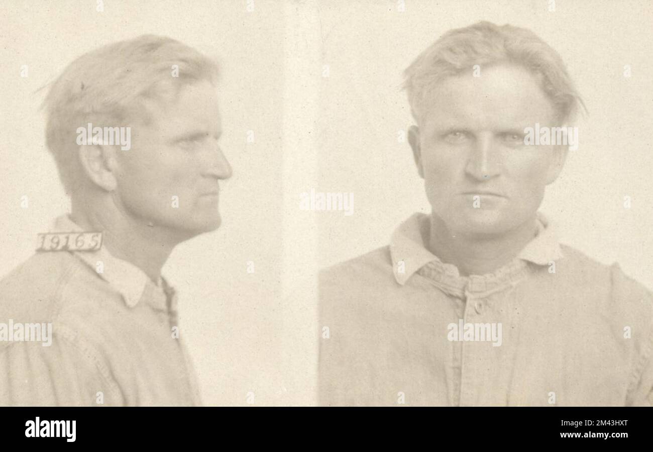 Photograph of Joseph J. Meyer (aka Albert Hubert). Bureau of Prisons ...