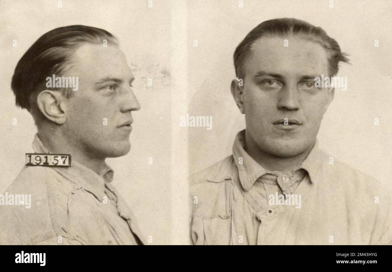 Photograph of Frank C. Mackewicz (aka Frank Marlow). Bureau of Prisons ...