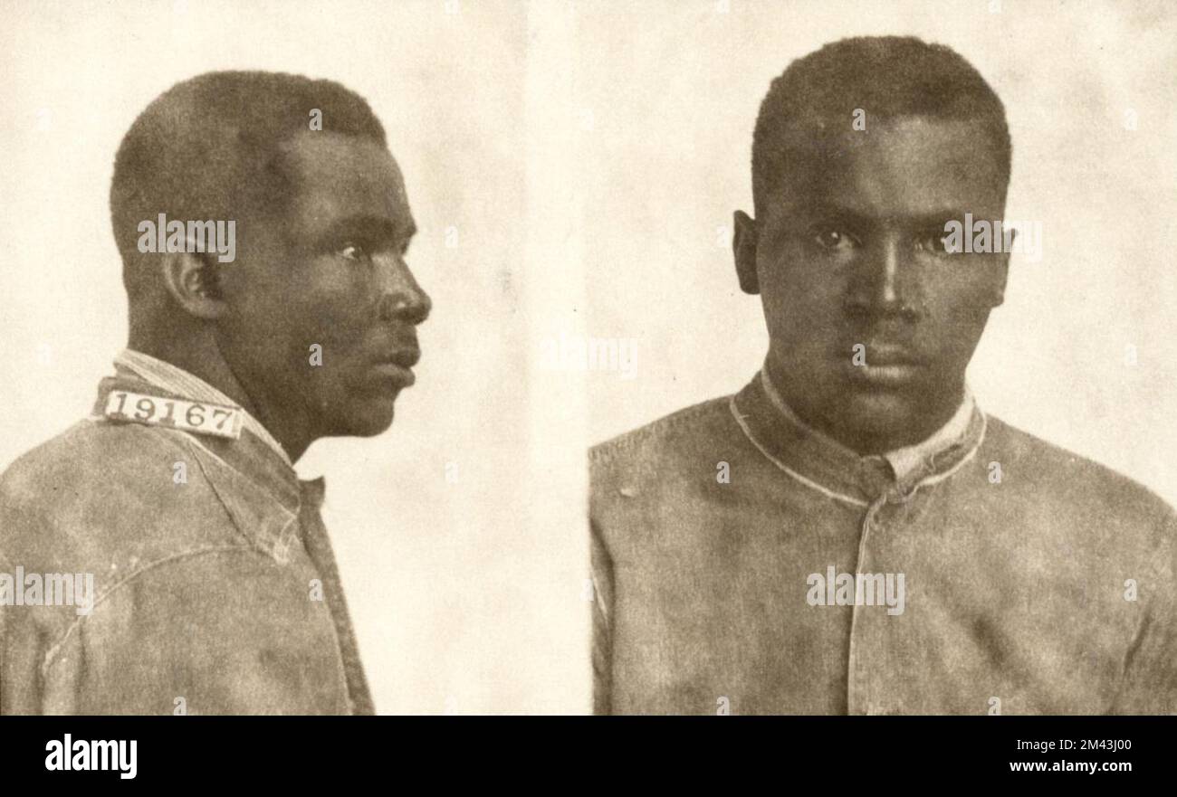 Photograph of Harry Hill (aka Paul Thomas). Bureau of Prisons, Inmate ...