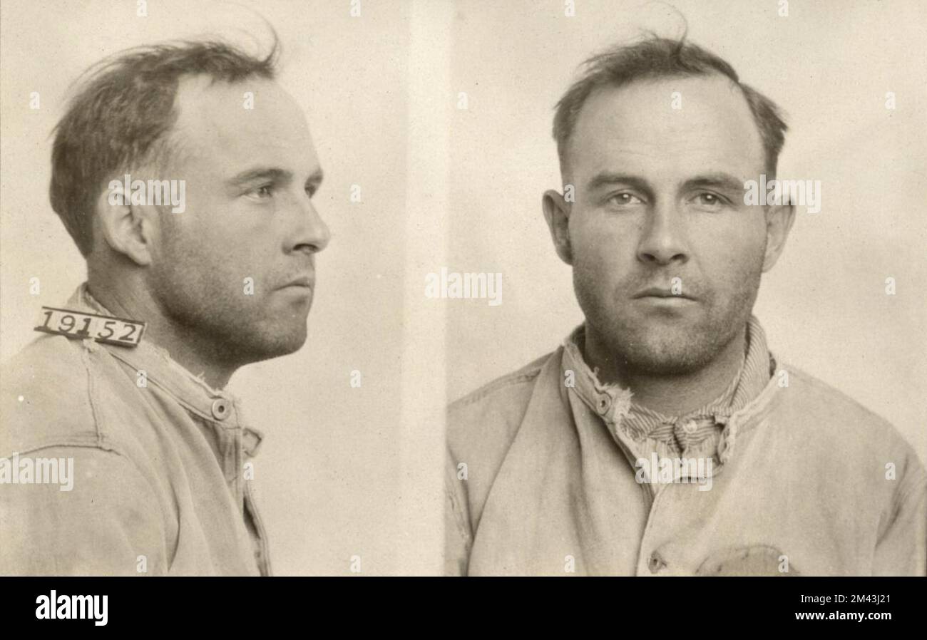 Photograph of Floyd Overstake (aka James A. Carmichael). Bureau of ...