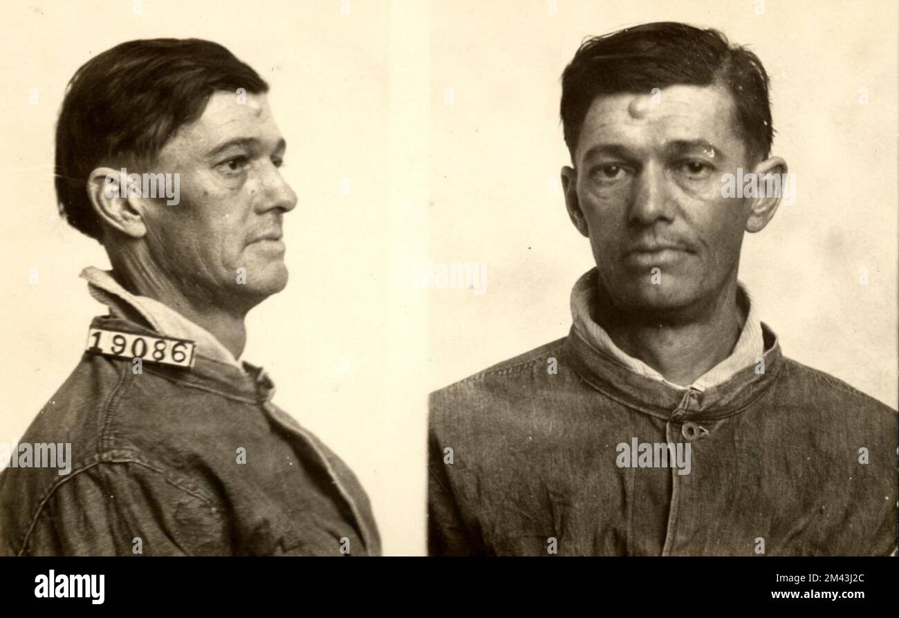 Photograph of W. C. Davidson. Bureau of Prisons, Inmate case files ...