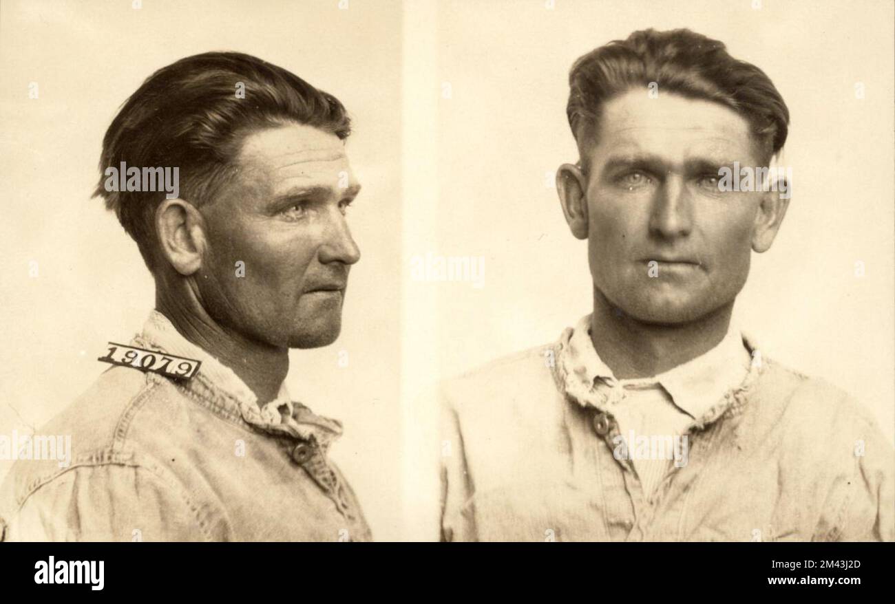 Photograph of Lewis Stone. Bureau of Prisons, Inmate case files Stock ...