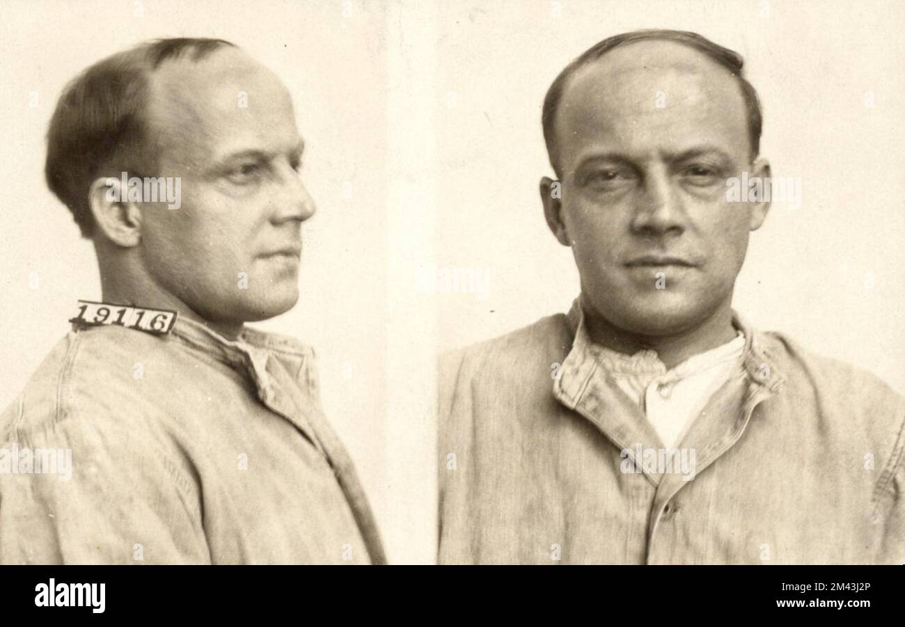 Photograph of John Schneider. Bureau of Prisons, Inmate case files ...