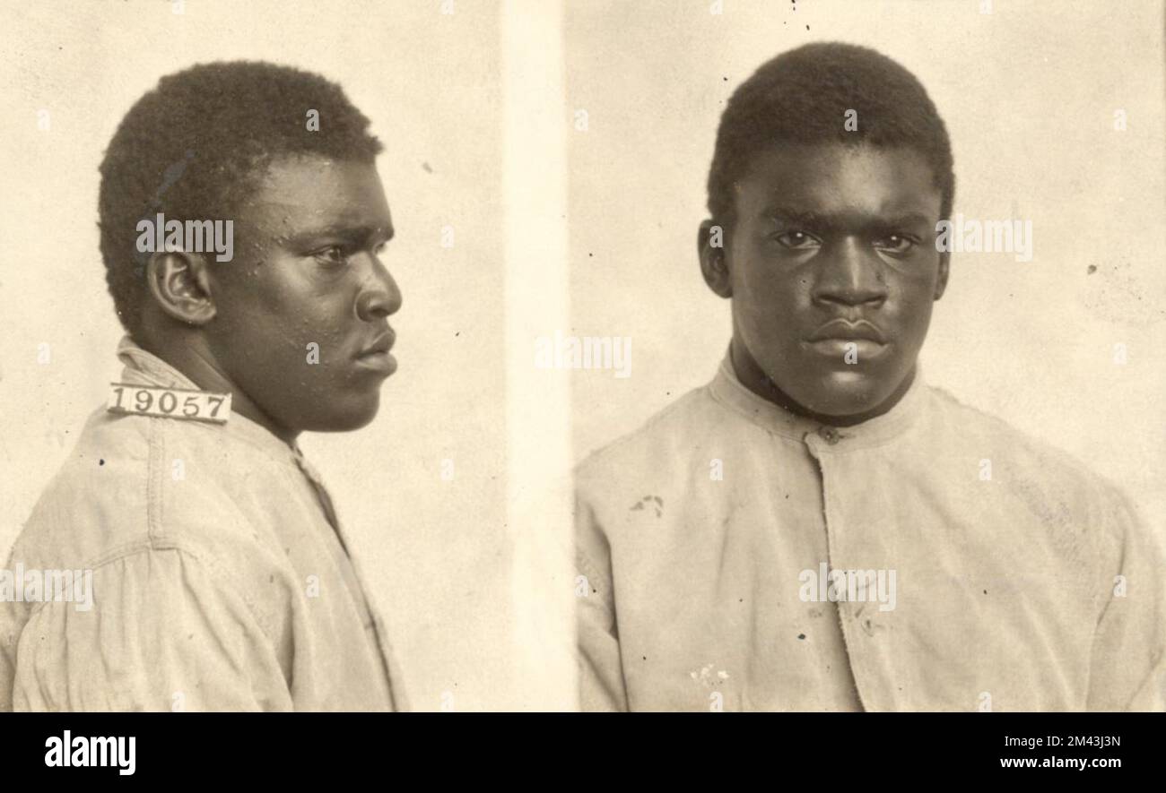 Photograph of Thomas Slater. Bureau of Prisons, Inmate case files Stock ...