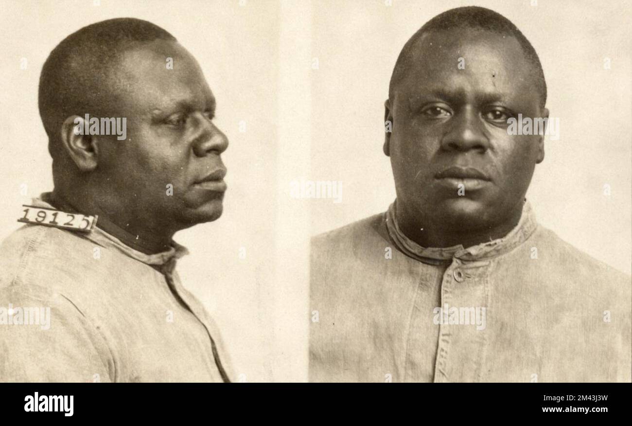 Photograph of Joseph Jones. Bureau of Prisons, Inmate case files Stock ...