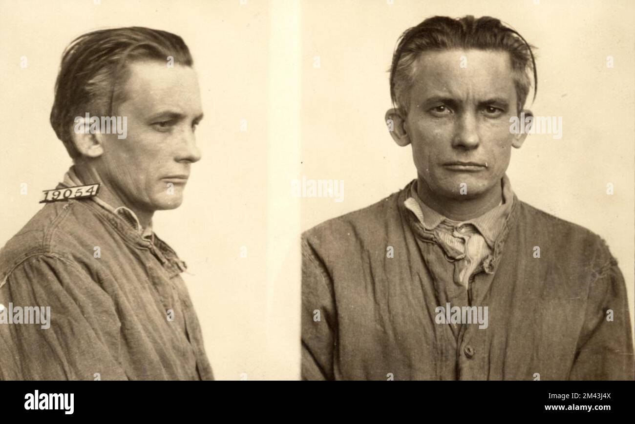 Photograph of George W. Perkins. Bureau of Prisons, Inmate case files ...