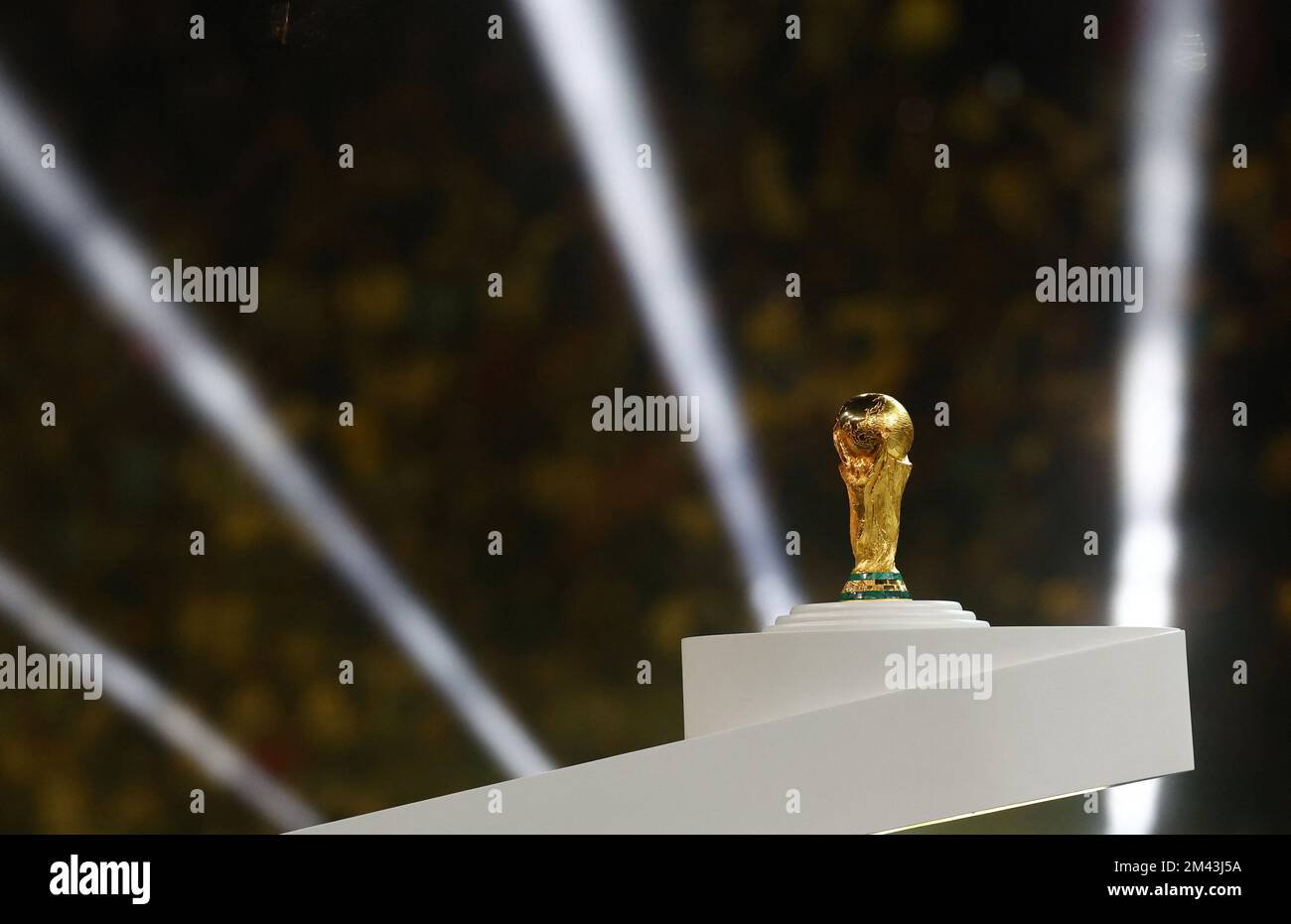 World cup trophy on its plinth hi-res stock photography and images - Alamy