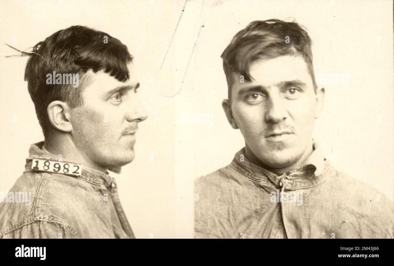 Photograph of Fred Anderson. Bureau of Prisons, Inmate case files Stock ...