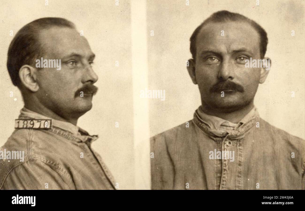 Photograph of John Rolinski. Bureau of Prisons, Inmate case files Stock ...