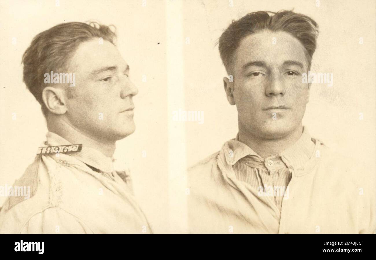 Photograph of John Albrecht. Bureau of Prisons, Inmate case files Stock ...