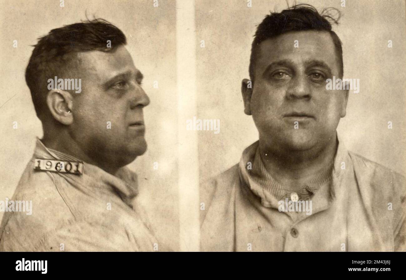 Photograph of Theodore W. Krein. Bureau of Prisons, Inmate case files ...