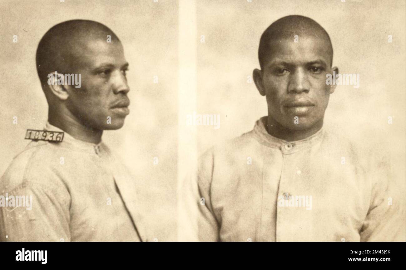 Photograph of Fred Tate. Bureau of Prisons, Inmate case files Stock ...