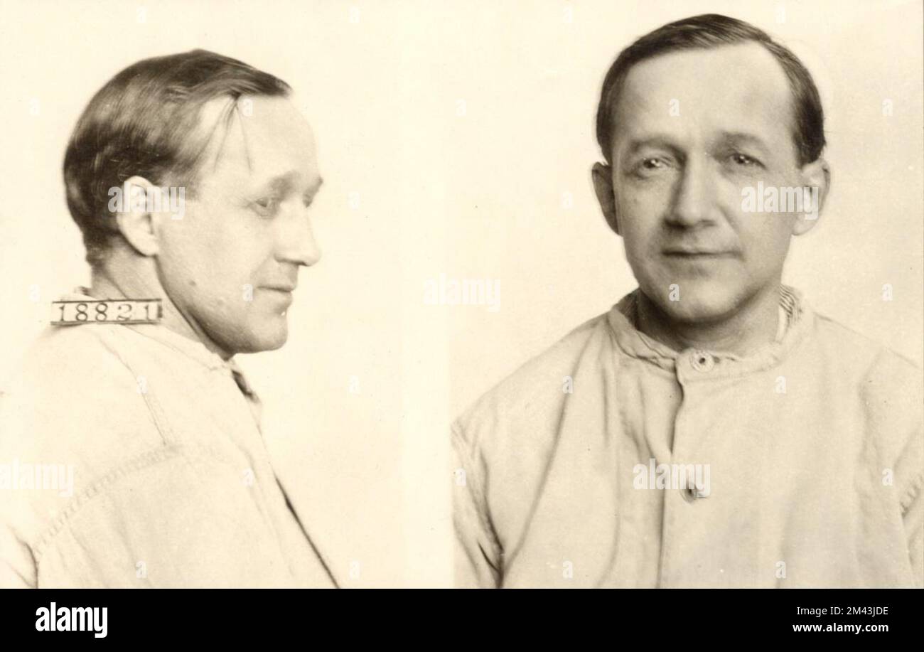 Photograph of George Graves. Bureau of Prisons, Inmate case files Stock ...