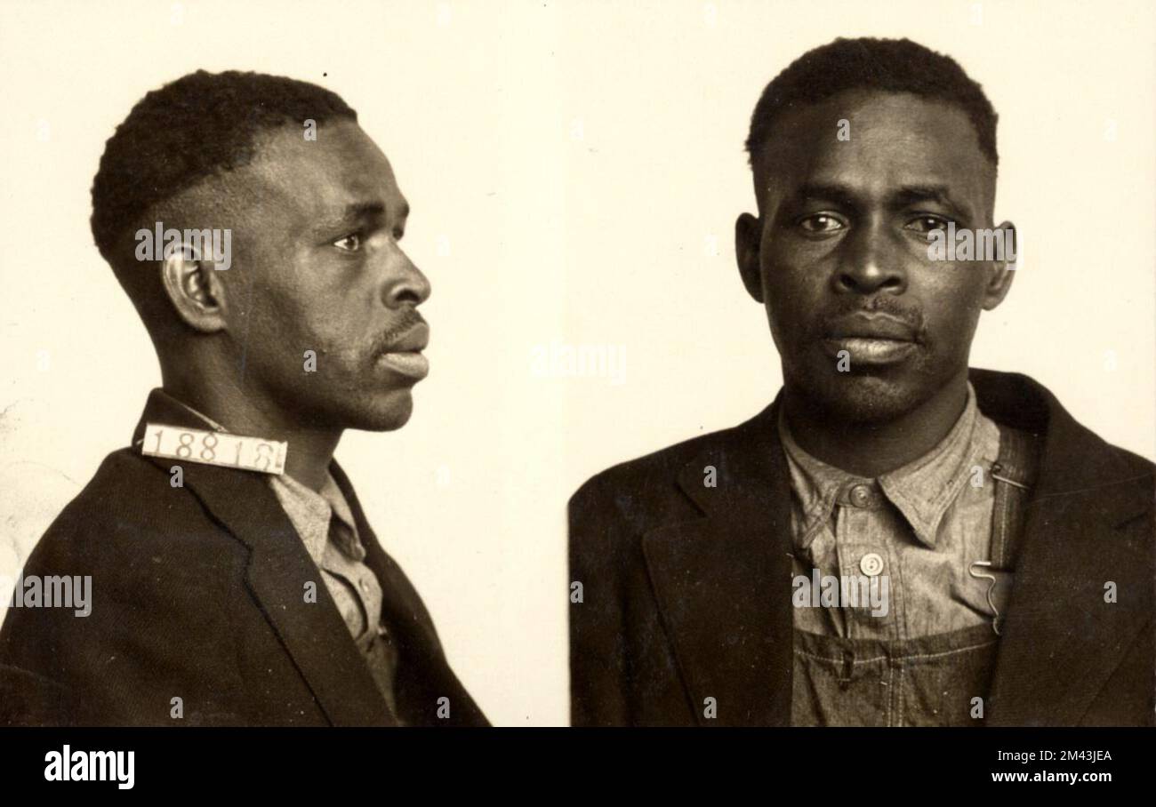 Photograph of Oscar Gillespie. Bureau of Prisons, Inmate case files ...