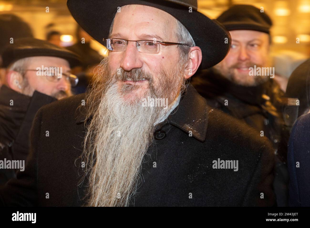 Moscow, Russia. 18th of December, 2022. Chief Rabbi of Russia Berel ...