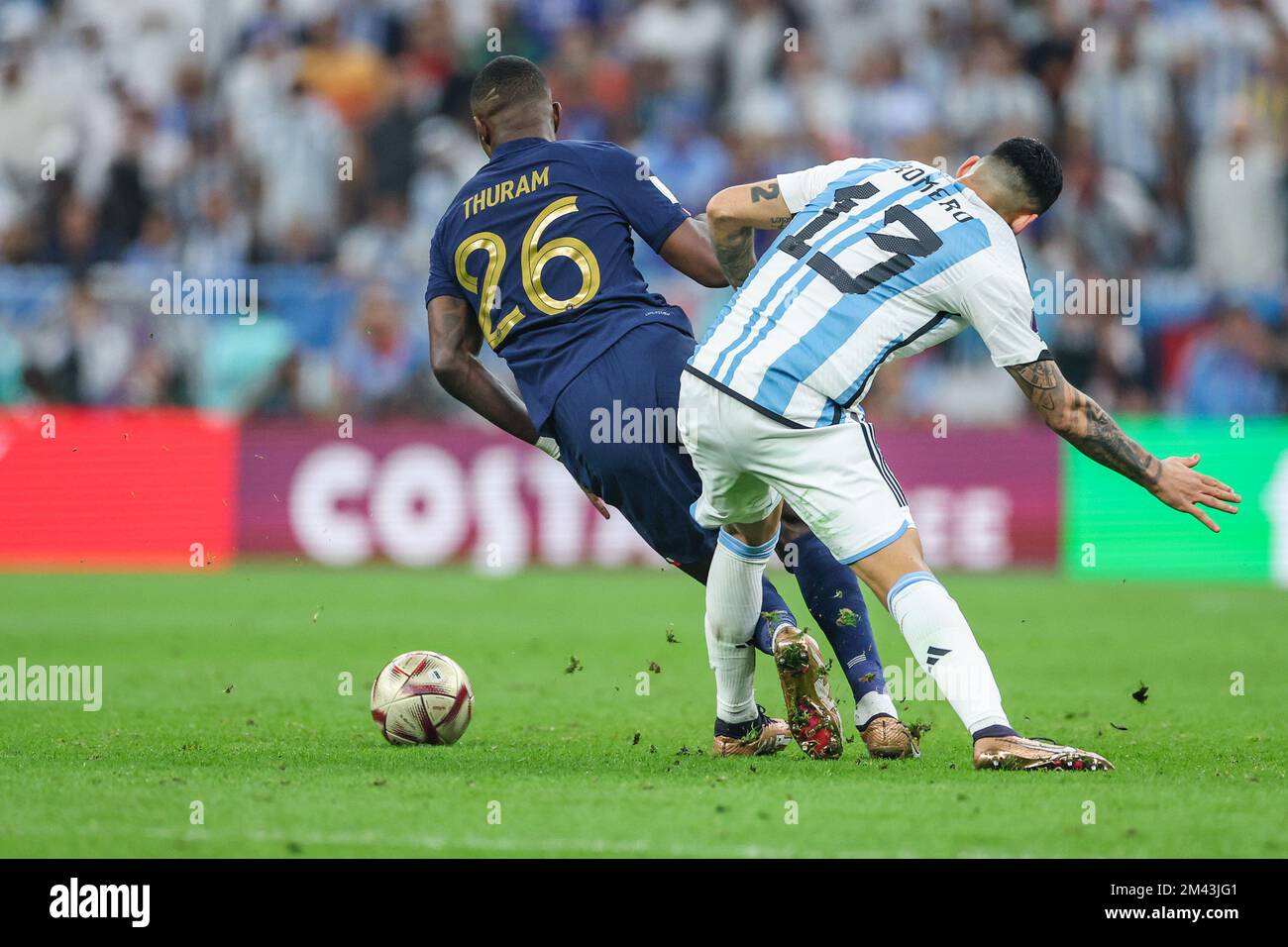 Doha, Qatar. 18th Dec, 2022. Marcus Thuram France player during a match ...