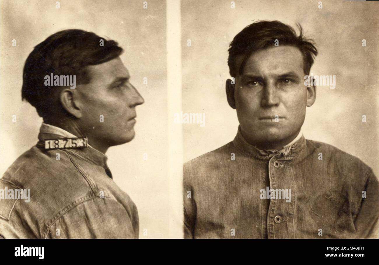 Photograph of George Duncan. Bureau of Prisons, Inmate case files Stock ...