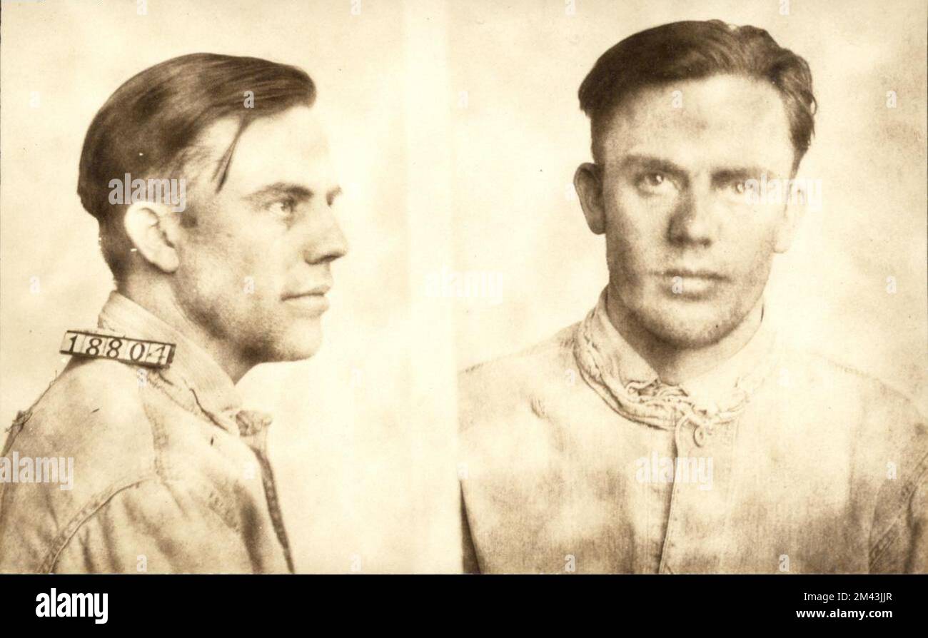 Photograph of Verne Nolan. Bureau of Prisons, Inmate case files Stock ...